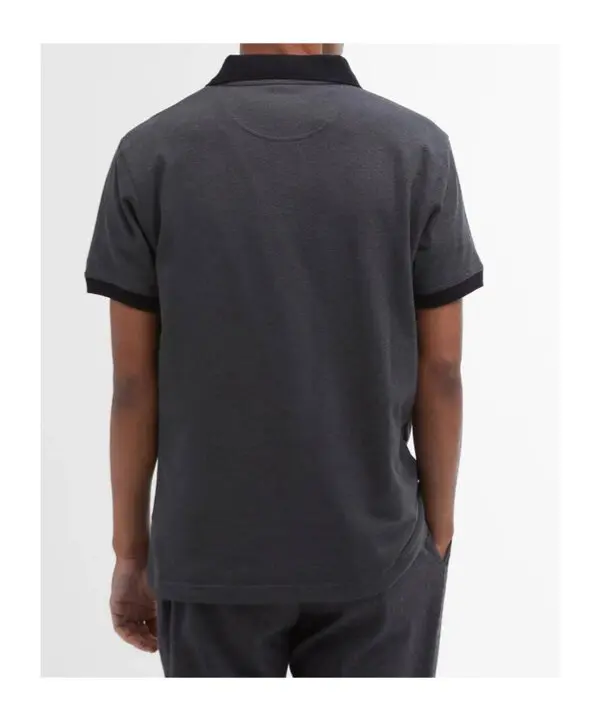 Barbour Contrast-collar Polo Shirt