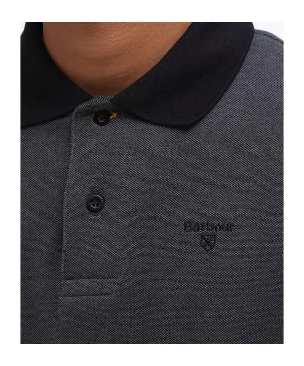 Barbour Contrast-collar Polo Shirt