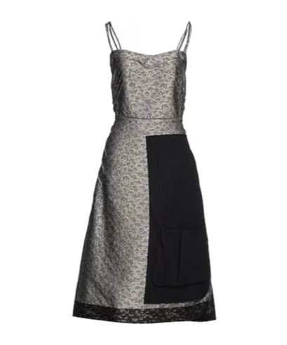 MAISON MARGIELA Sleeveless Floral Dress