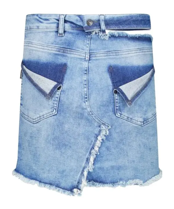 Ottolinger Reversible Denim Mini Skirt