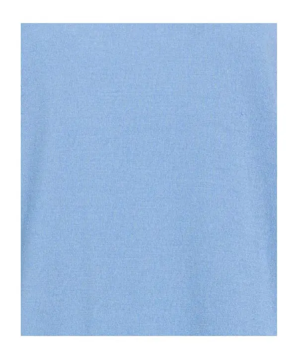 Max Mara Solid Color Wool Knit Top