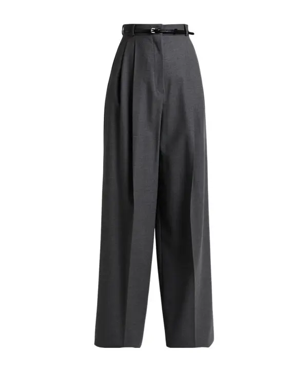 Sportmax Loose Straight-leg Belted Trousers