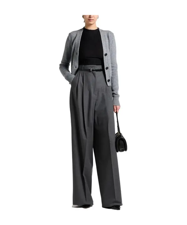 Sportmax Loose Straight-leg Belted Trousers
