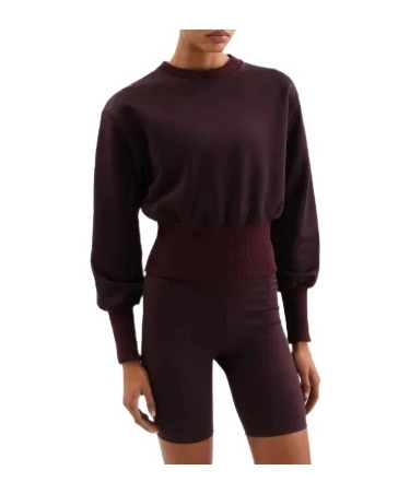 ERES Ribbed-cuffs Sweatshirt
