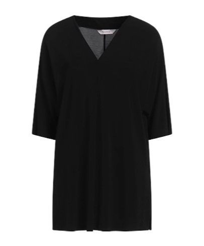 Max Mara Solid Color V-neck Short-sleeve T-shirt
