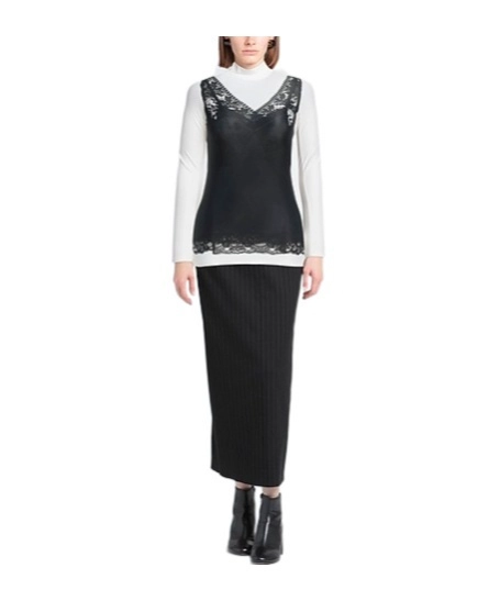 Balenciaga Two-tone High-elastic T-shirt