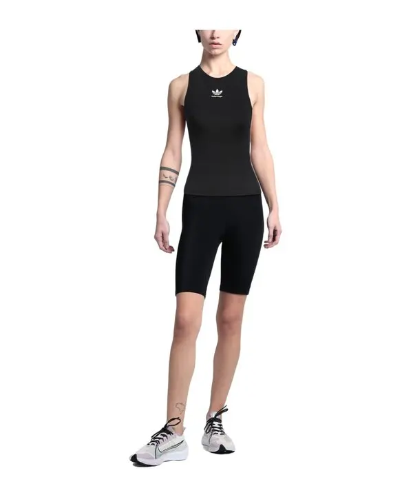 Balenciaga High-neck Fitted Sleeveless Top
