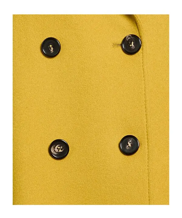 Max Mara Double-breasted Wool Flannel Coat