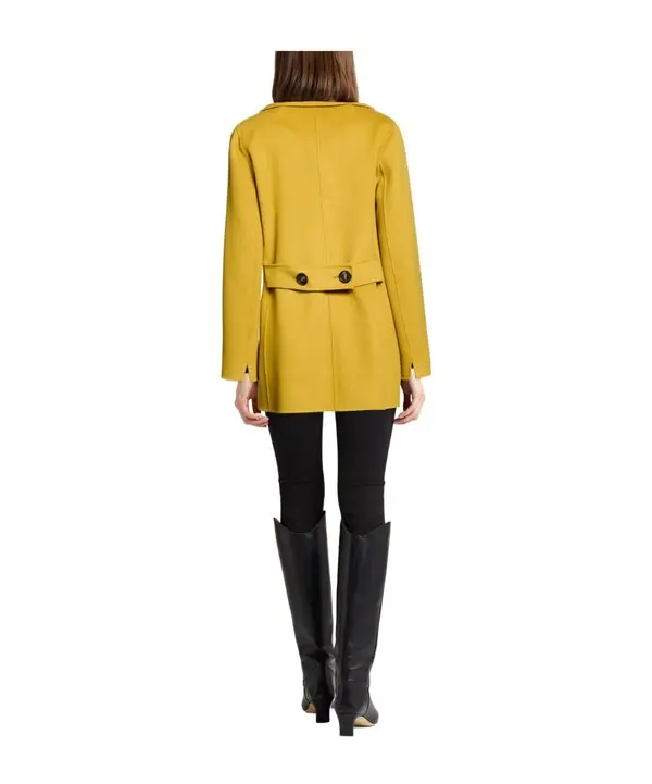 Max Mara Double-breasted Wool Flannel Coat