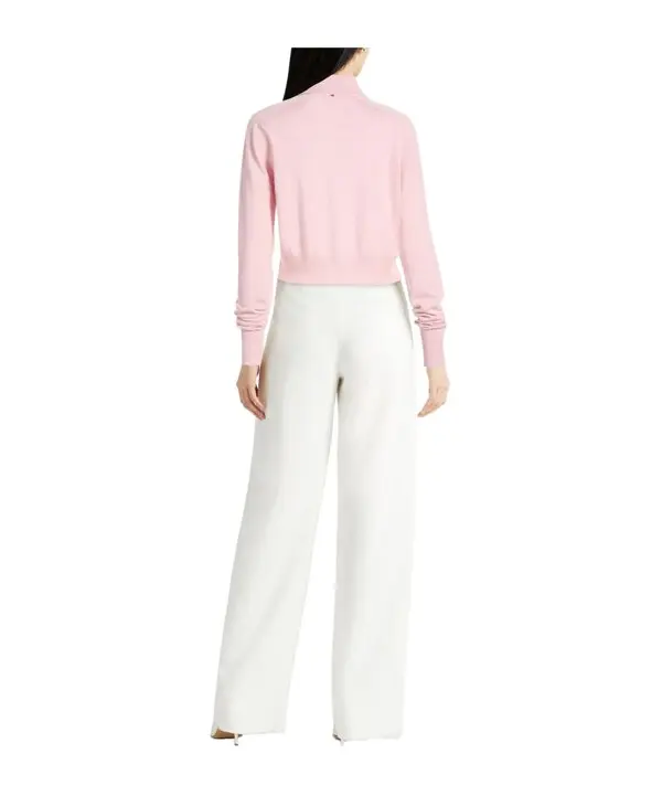 Sportmax Solid-color Wool Knitted Top
