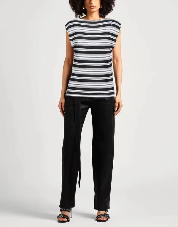 Marni Striped Knit Sleeveless Top