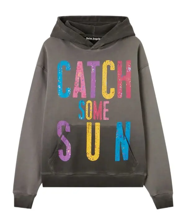 Palm Angels Graphic-print Cotton Hoodie