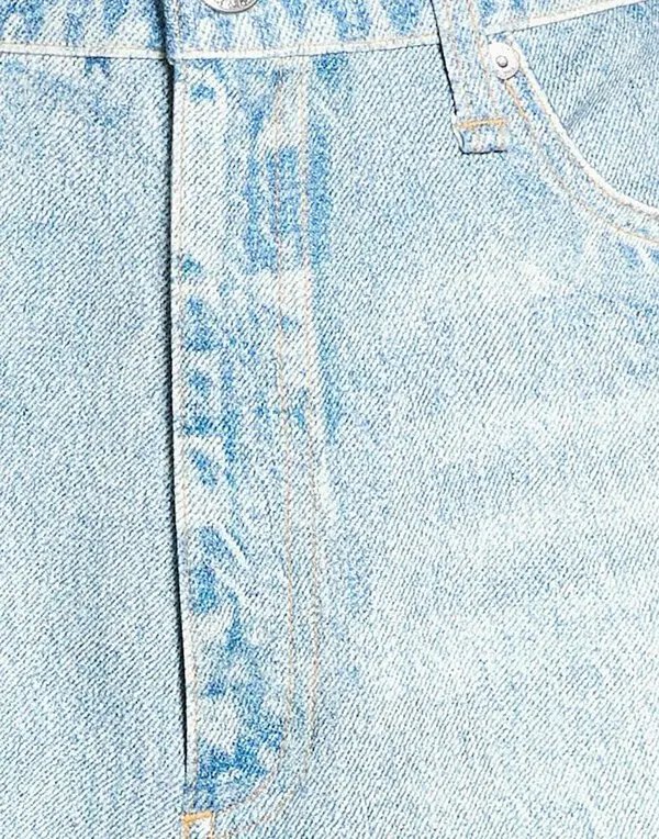 Rag & Bone Denim-style Shorts With Buckle Detail
