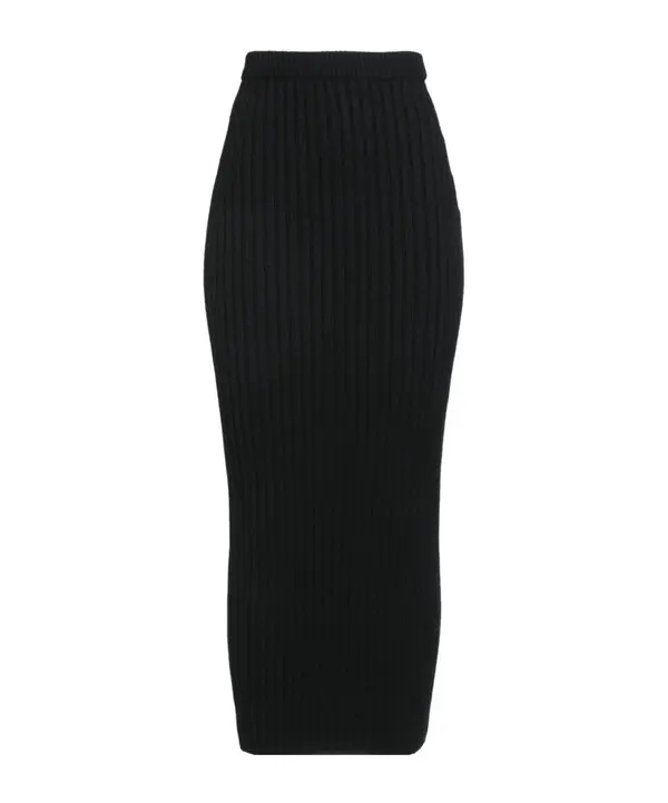 Max Mara Knitted Pencil Skirt - Black