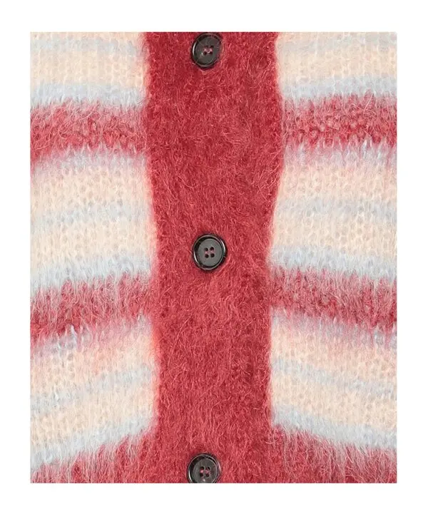 Marni Striped Knitted Cardigan