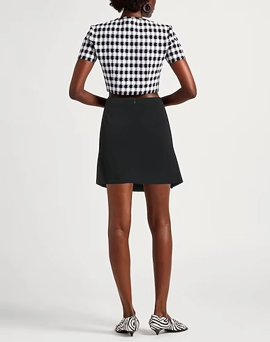 Max Mara Zipper Pleated Mini Skirt