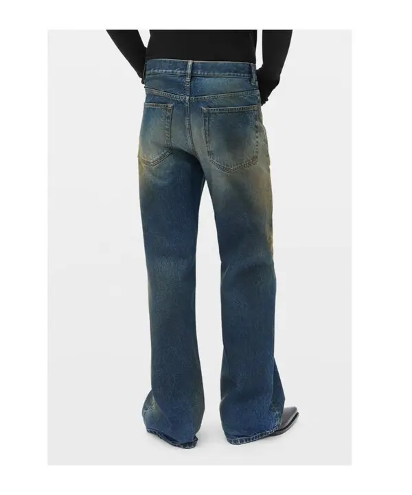 ANN DEMEULEMEESTER Faded Flared Jeans