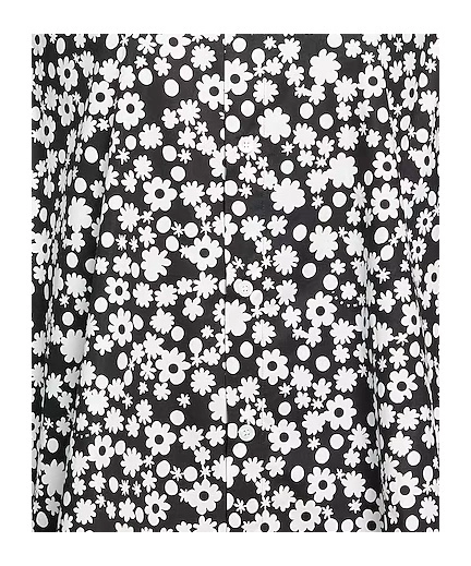 Marni Oversized Floral Print Sleeveless Poplin Shirt