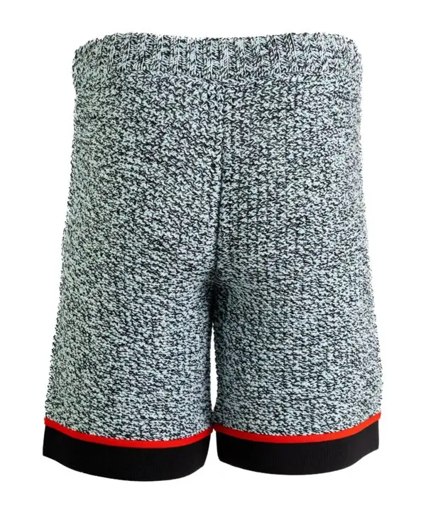 Casablanca Textured Trim Shorts - Gray