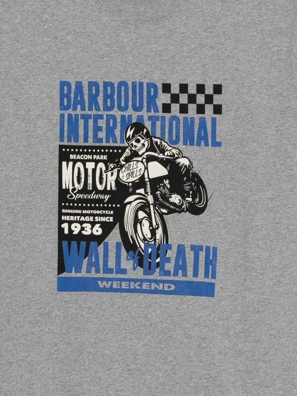 Barbour Motorcycle-print T-shirt