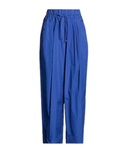 MAXCO. Solid Color Loose-fit Trousers