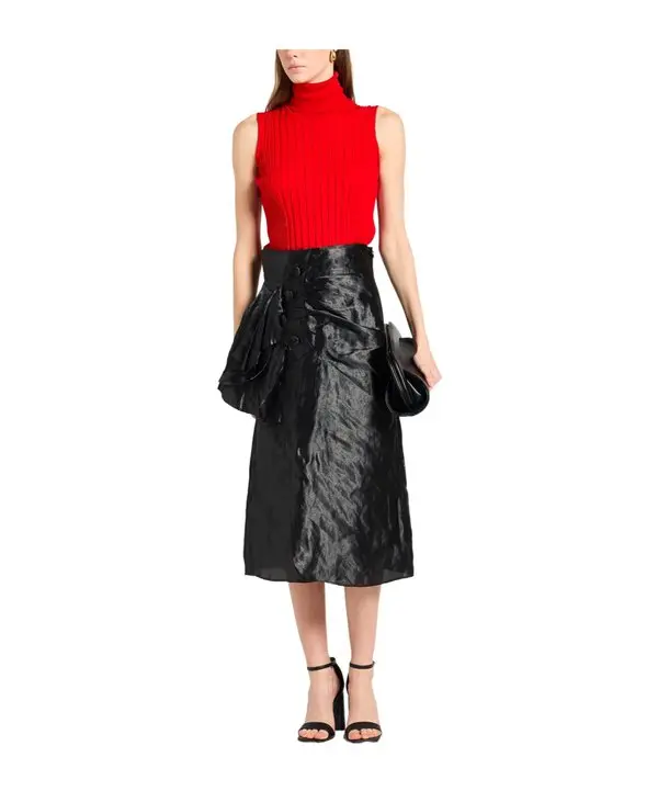 MAISON MARGIELA Metallic A-line Skirt