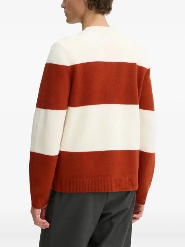 A.p.c. Striped Crew Neck Sweater