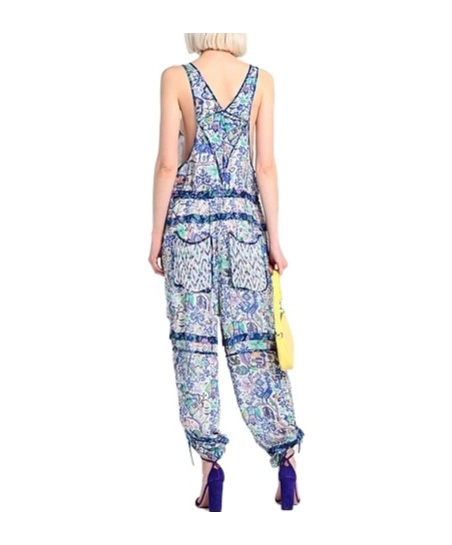 Isabel Marant Étoile Sleeveless V-neck Printed Jumpsuit