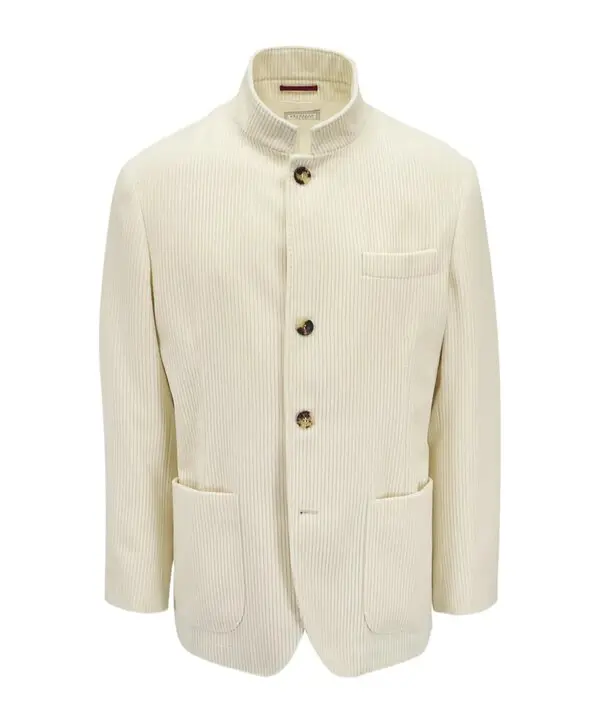 Brunello Cucinelli Buttoned Corduroy Jacket
