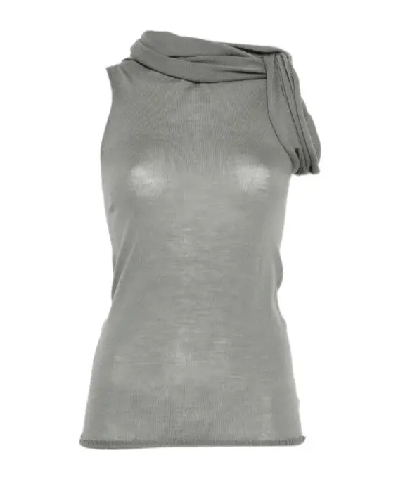 Rick Owens Sleeveless Draped Top