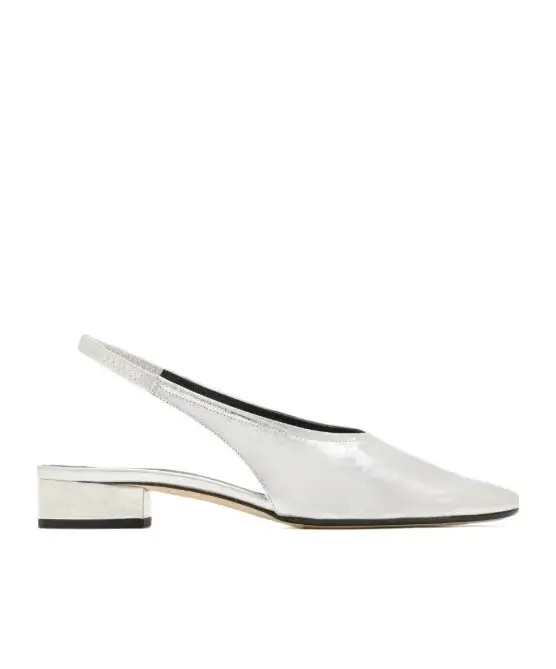 AeydĒ Dua Square-toe Slingback Pumps