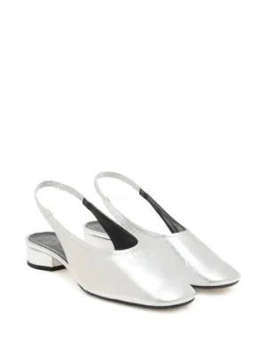 AeydĒ Dua Square-toe Slingback Pumps