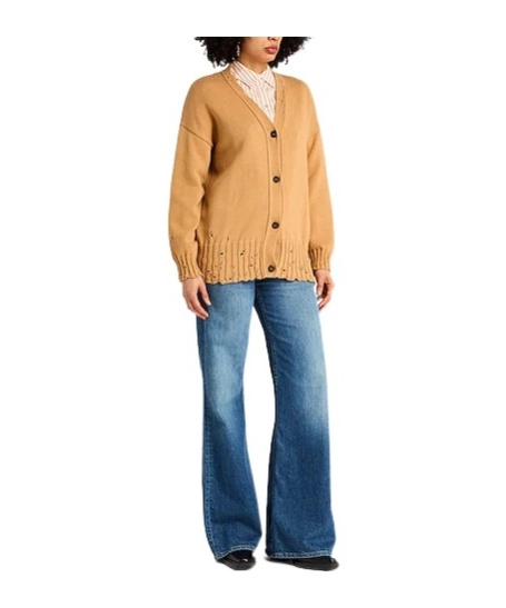 Marni Embroidered Logo Cardigan