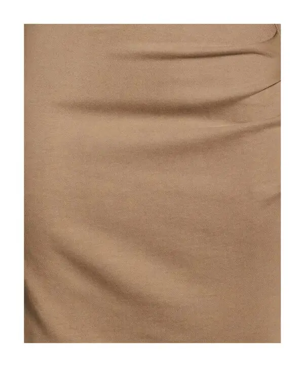 Isabel Marant Étoile Solid Color Long Sleeve T-shirt Dress
