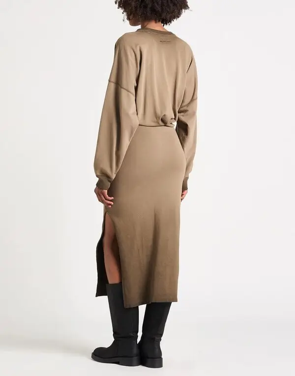 Isabel Marant Étoile Solid Color Long Sleeve T-shirt Dress