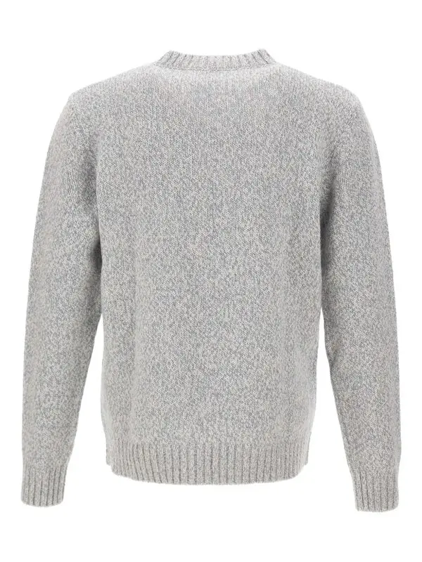 Eleventy Geometric Pattern Wool Sweater