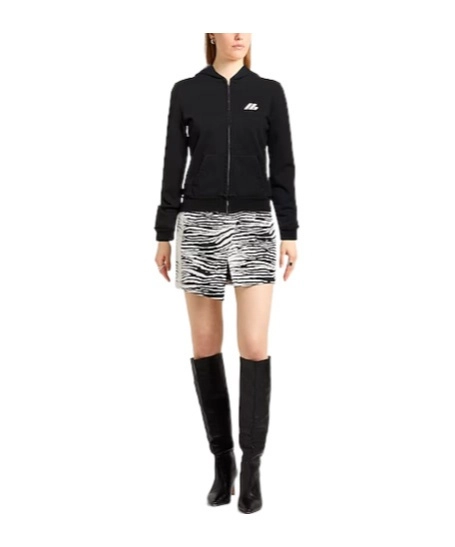 Balenciaga Solid Color Hooded Sweatshirt