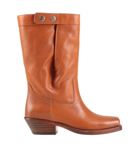 Isabel Marant Étoile Square-toe Leather Boots