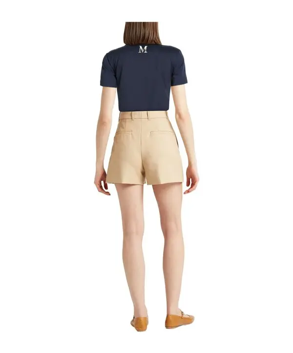 Max Mara Printed Solid Color T-shirt