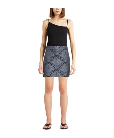 Max Mara Floral Jacquard Mini Skirt