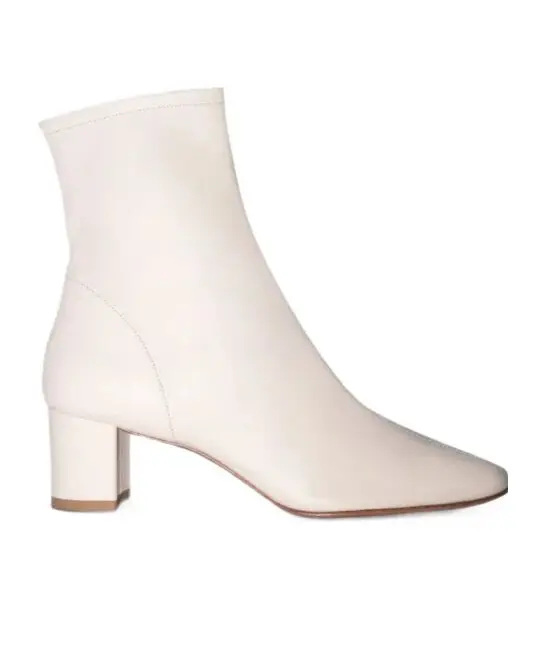 By Far Almond-toe Ankle Boots