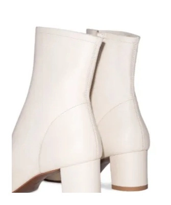 By Far Almond-toe Ankle Boots