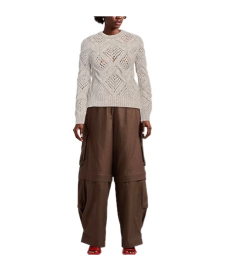 Sportmax Long-sleeve Crew Neck Sweater