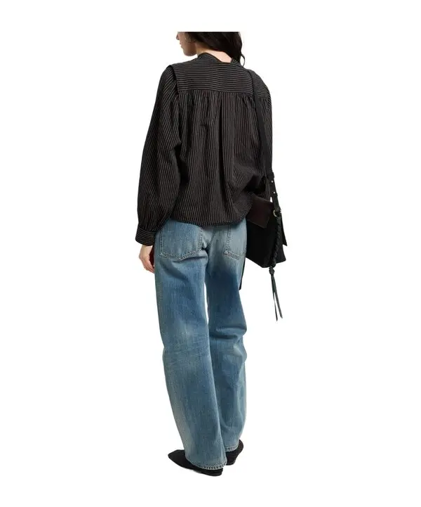 Isabel Marant Étoile Striped Woven Shirt