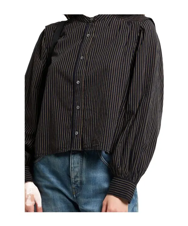 Isabel Marant Étoile Striped Woven Shirt