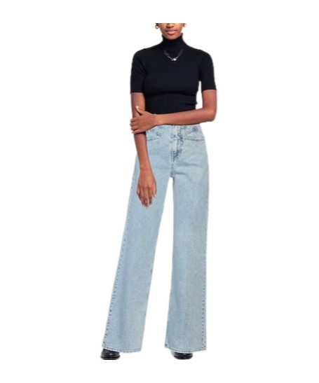 Isabel Marant Étoile Light Wash Straight Leg Jeans