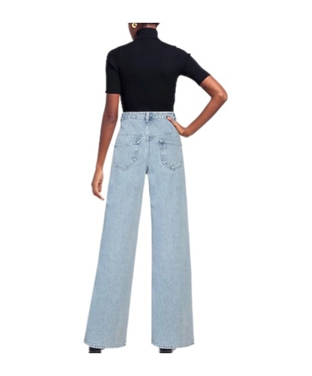 Isabel Marant Étoile Light Wash Straight Leg Jeans