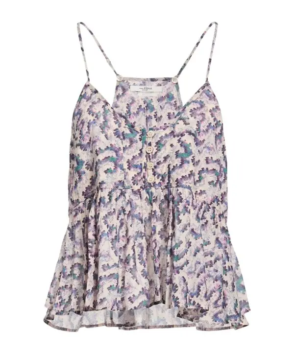Isabel Marant Étoile Sleeveless Waist-cinching Top - Pink