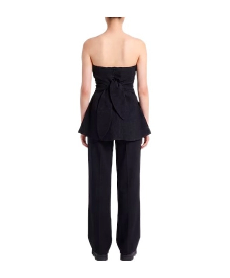 GANNI Solid Color Cami Top