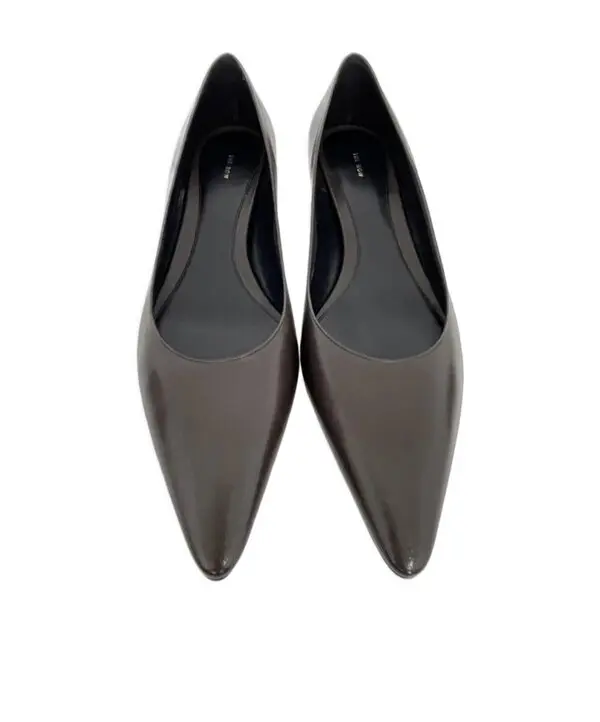 THE ROW Liisa Kitten Two Heel Pumps